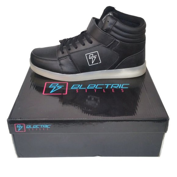 Electric Styles | Shoes | Electric Styles Led Shoes Mens Light Up Glow ...